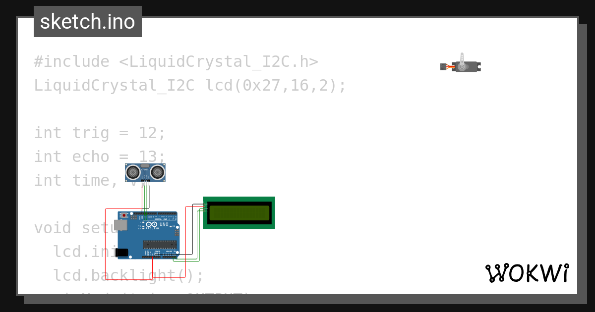 Khoảng Cách Wokwi Esp32 Stm32 Arduino Simulator 2418