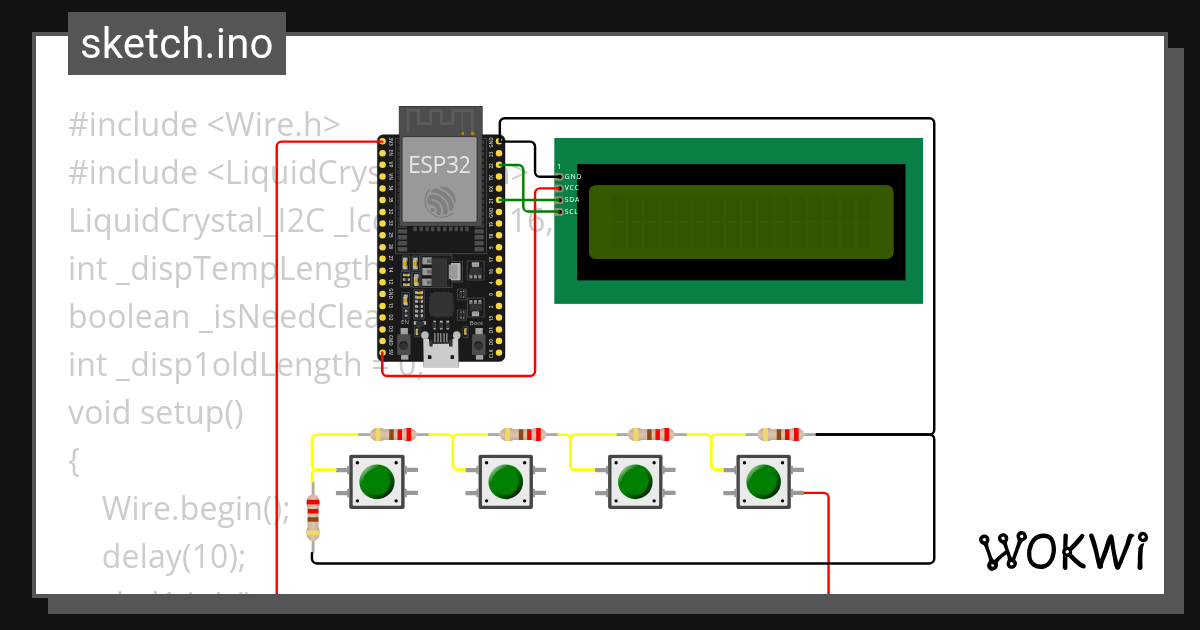 Menu - Wokwi ESP32, STM32, Arduino Simulator