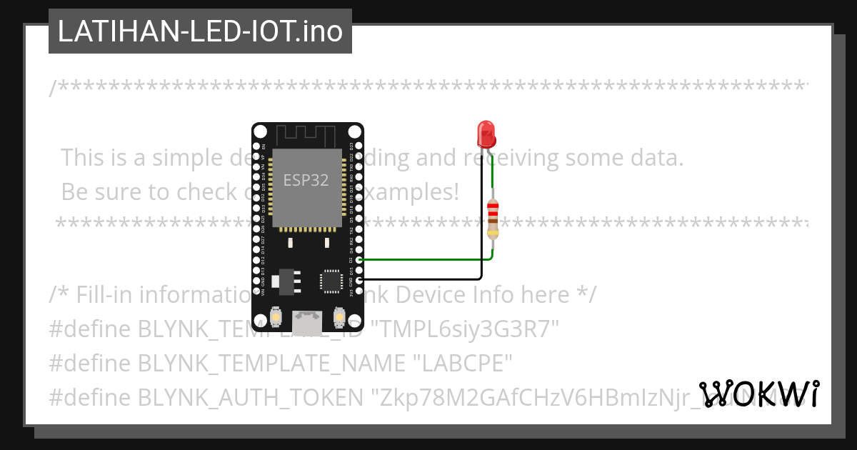 Blynk-3-LED Copy - Wokwi ESP32, STM32, Arduino Simulator