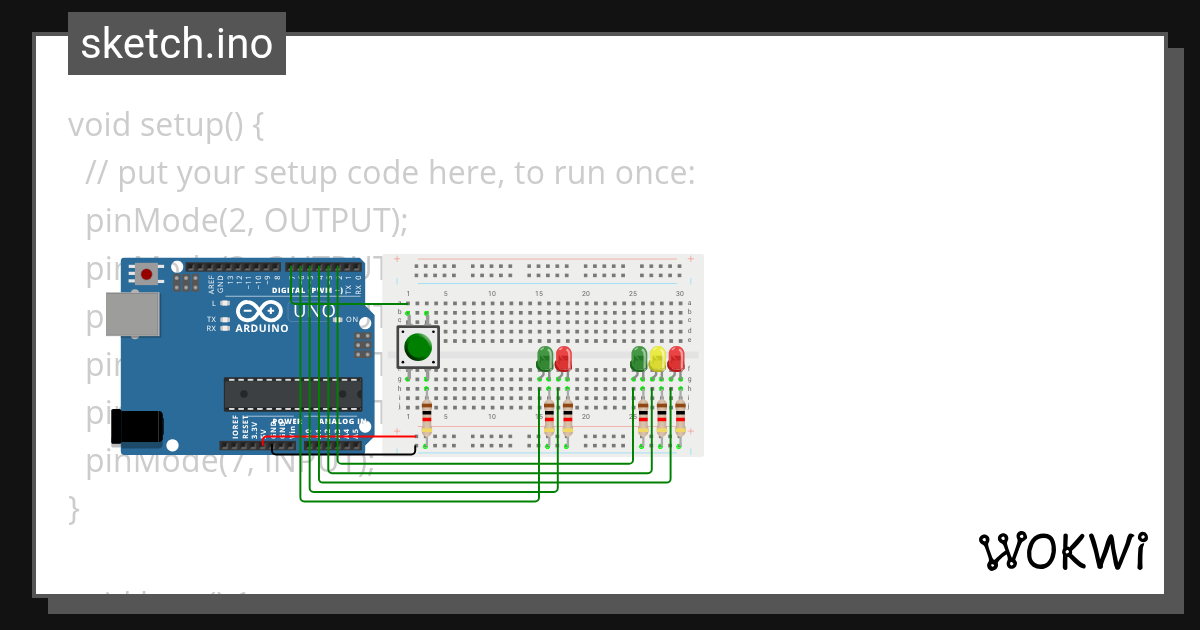 Lf7 Ampel Wokwi Esp32 Stm32 Arduino Simulator 