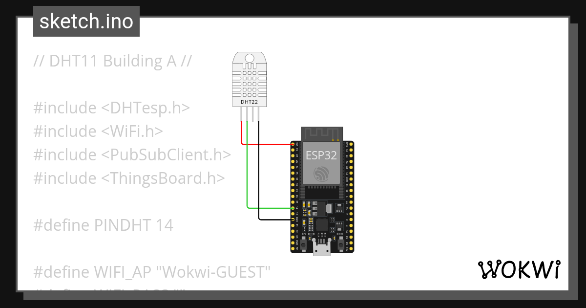 Project_Building_A - Wokwi ESP32, STM32, Arduino Simulator