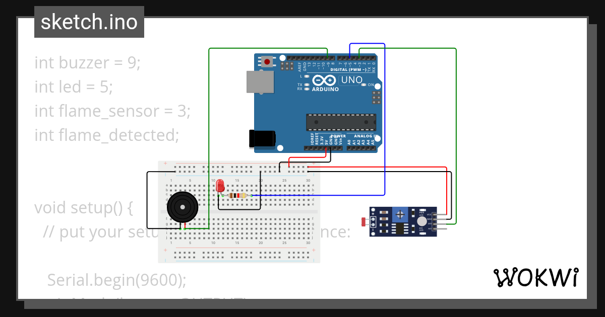 Thông Báo Rò Rỉ Cháy Wokwi Esp32 Stm32 Arduino Simulator 9465