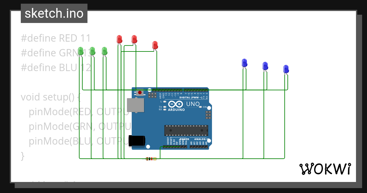 LED rapide entre 2 Copy - Wokwi ESP32, STM32, Arduino Simulator LED rapide entre 2 Copy - Wokwi ESP32, STM32, Arduino Simulator