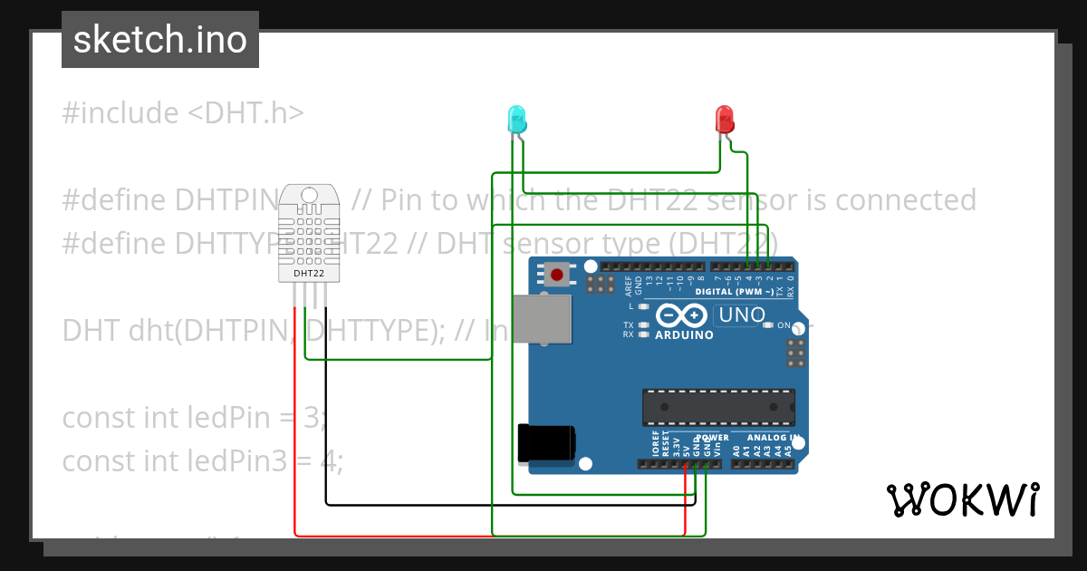 #include - Wokwi ESP32, STM32, Arduino Simulator