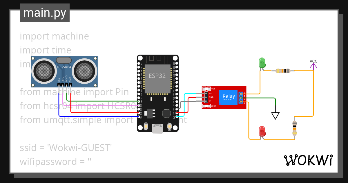 Proyecto - Wokwi ESP32, STM32, Arduino Simulator