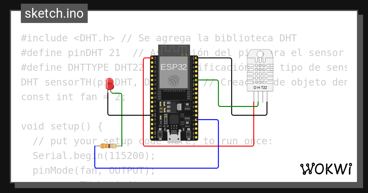 Temperatura Y Humedad Wokwi Esp32 Stm32 Arduino Simulator 5836