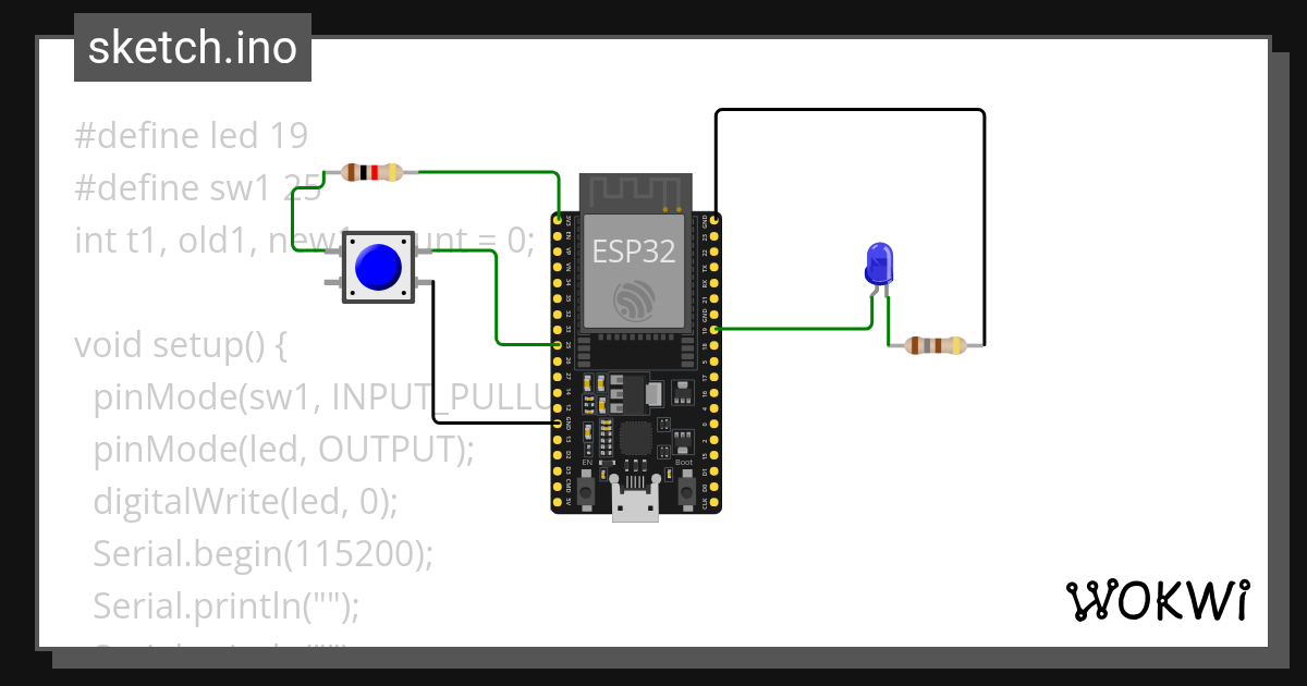 Blinkfunctionif Wokwi Esp32 Stm32 Arduino Simulator 3657