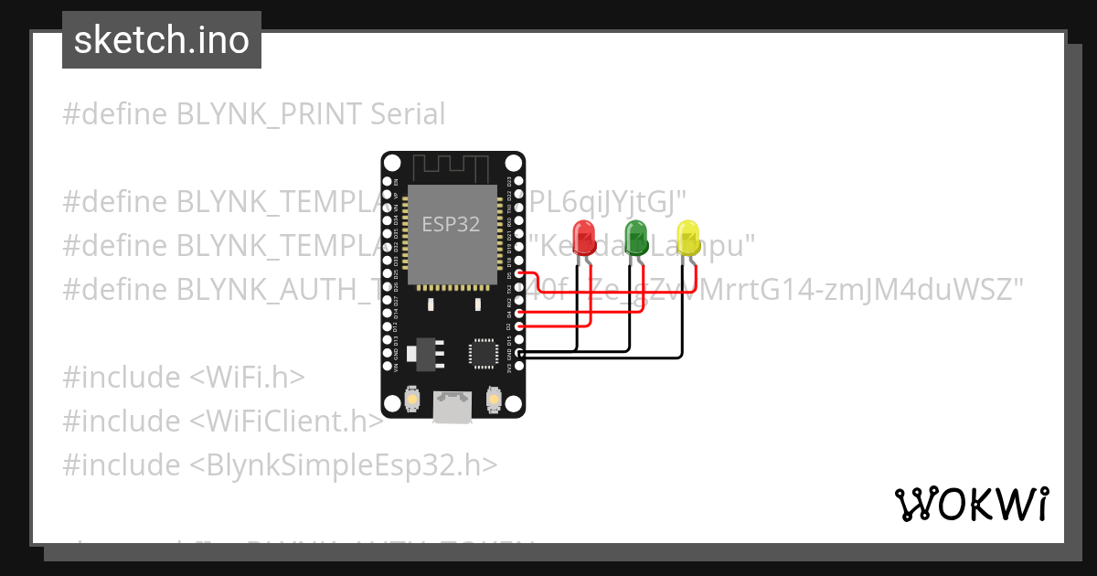 demo blynk LED (belum selesai) - Wokwi ESP32, STM32, Arduino Simulator
