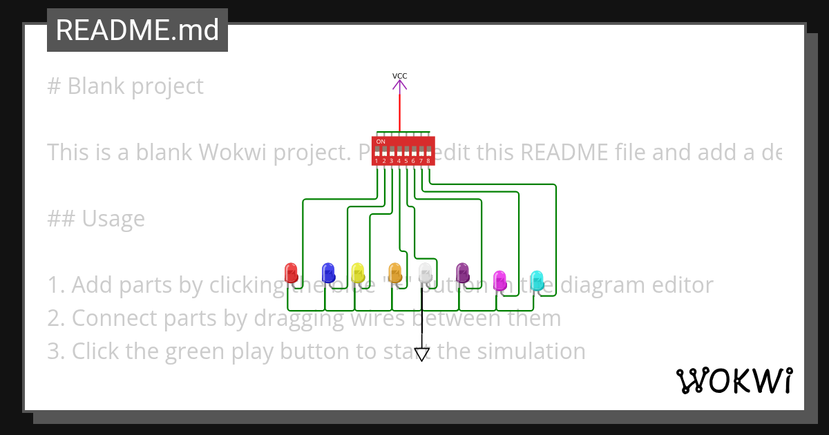 Dip Switch Wokwi Esp32 Stm32 Arduino Simulator 7561