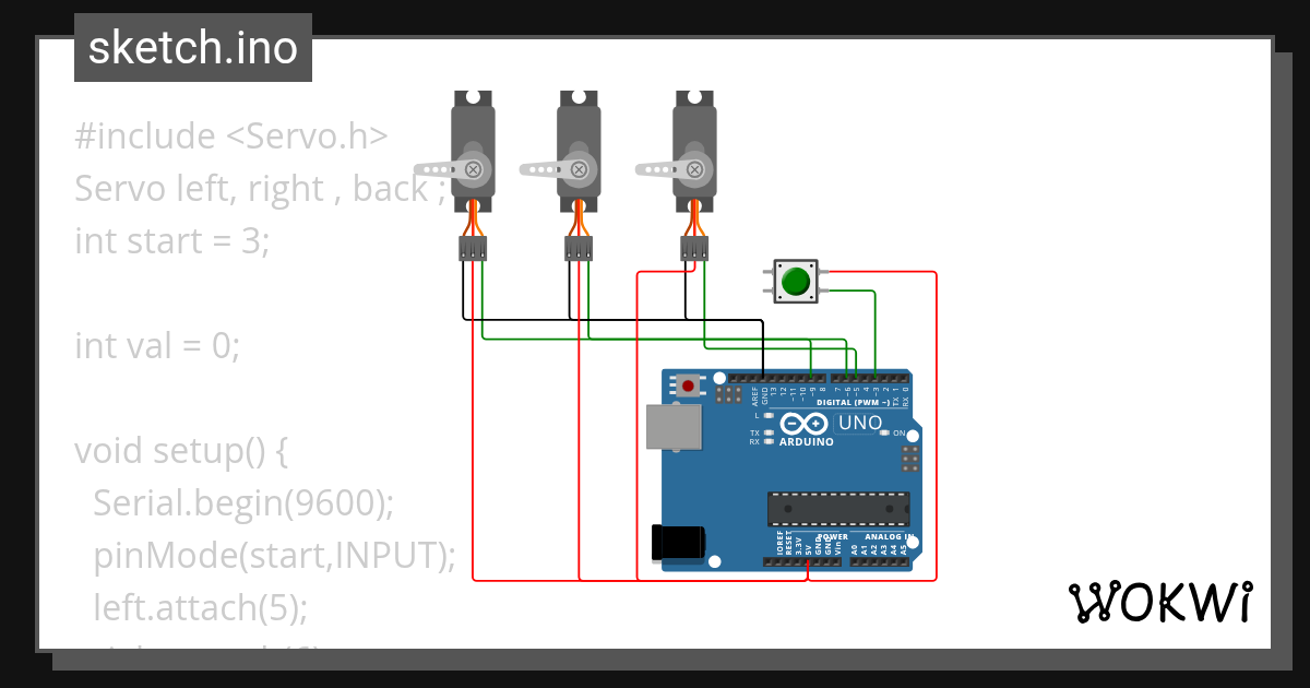 lipat baju - Wokwi ESP32, STM32, Arduino Simulator