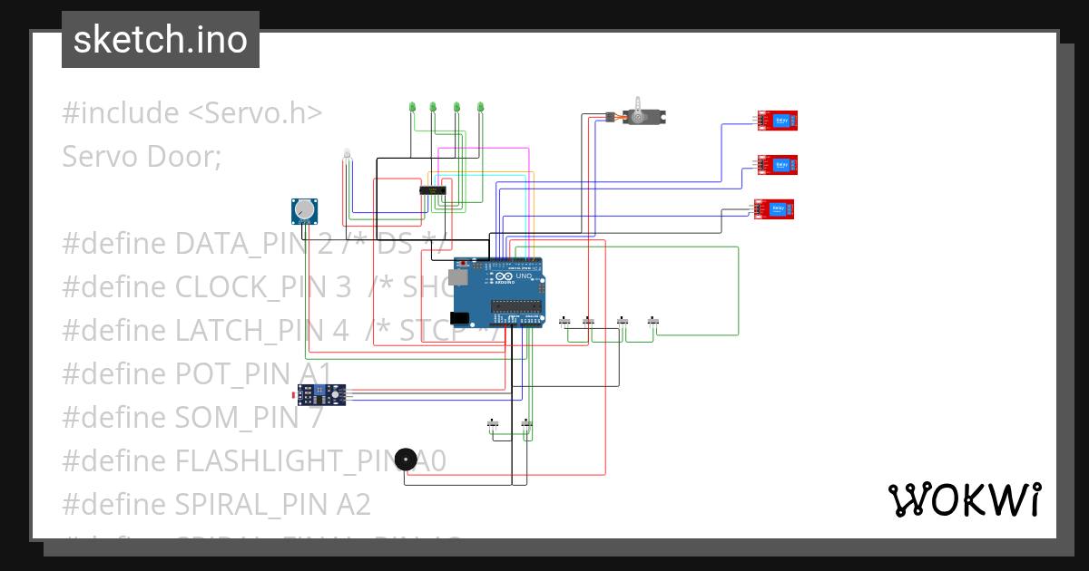 PuzzleBox - Wokwi ESP32, STM32, Arduino Simulator