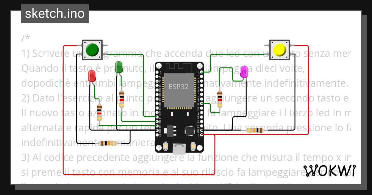 Wokwi - Online ESP32, STM32, Arduino Simulator