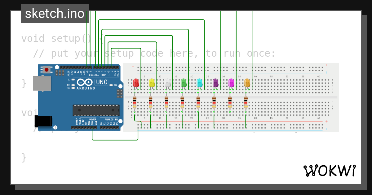 Led8 Wokwi Esp32 Stm32 Arduino Simulator 9964