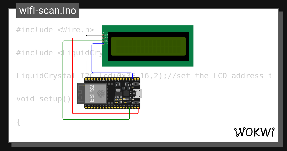 Lcd Ep32 Wokwi Esp32 Stm32 Arduino Simulator
