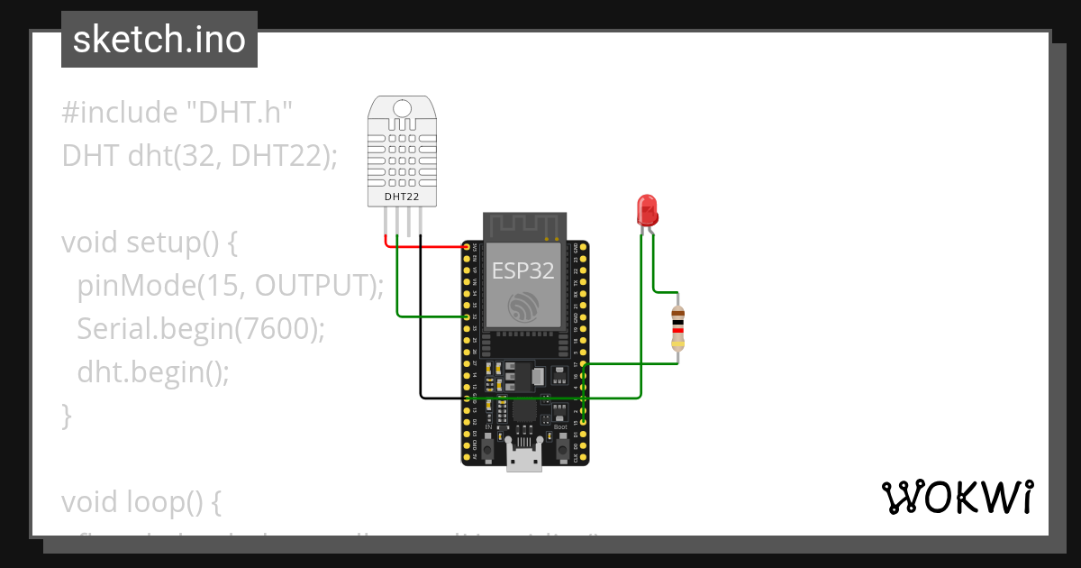 Hunandika WNS Remedial IoT Tanpa Blynk - Wokwi ESP32, STM32, Arduino Simulator