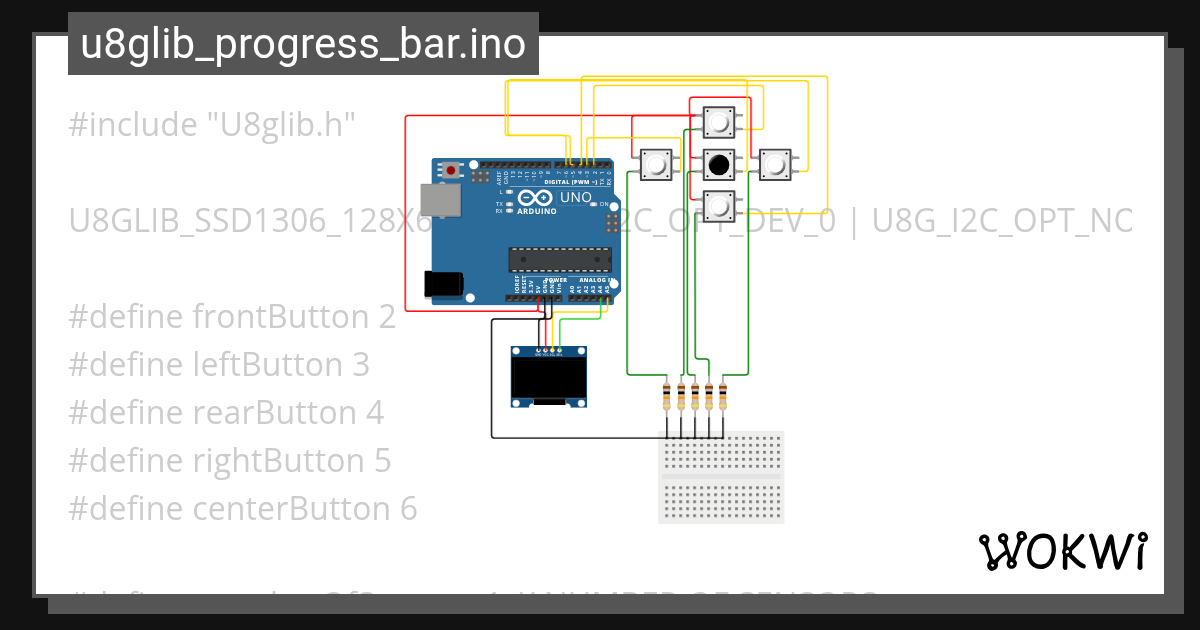 display prototype for parking system - Wokwi ESP32, STM32, Arduino ...