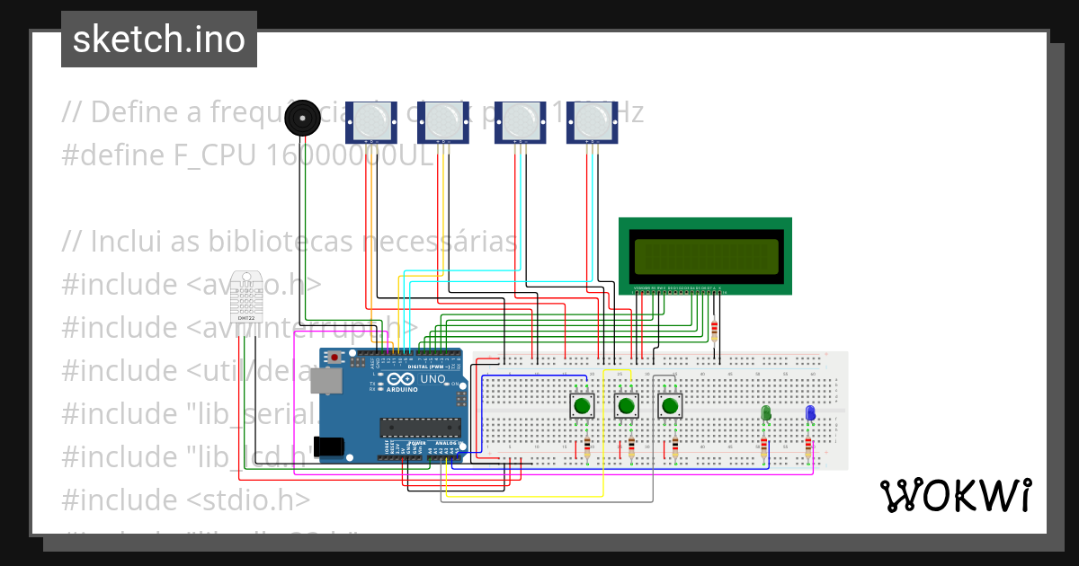 projeto alarme asp - Wokwi ESP32, STM32, Arduino Simulator
