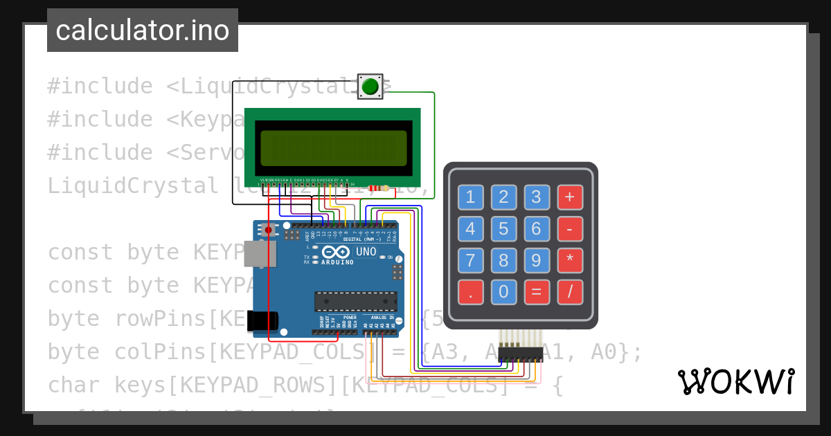 Rohit Calculator Wokwi Esp32 Stm32 Arduino Simulator 1367