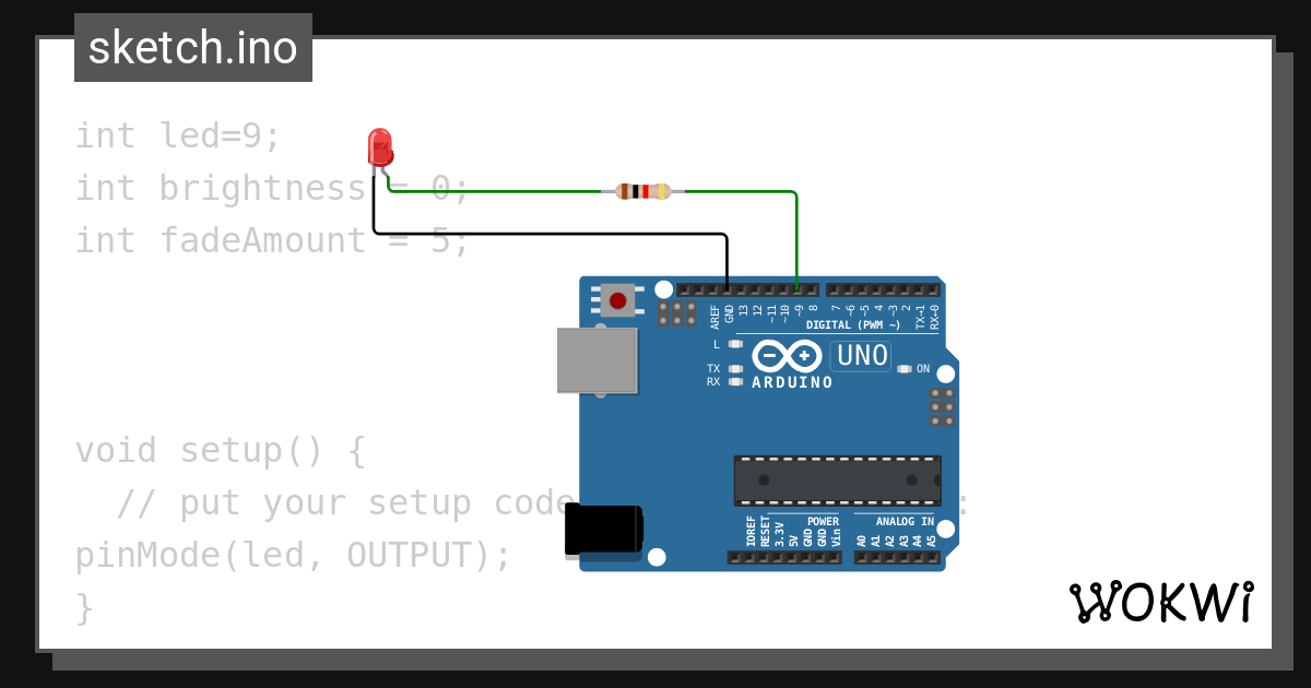 Leddimmen Wokwi Esp32 Stm32 Arduino Simulator 3142