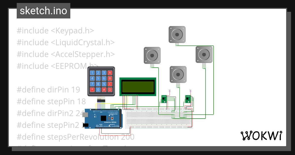 Motor Control Copy (3) - Wokwi ESP32, STM32, Arduino Simulator