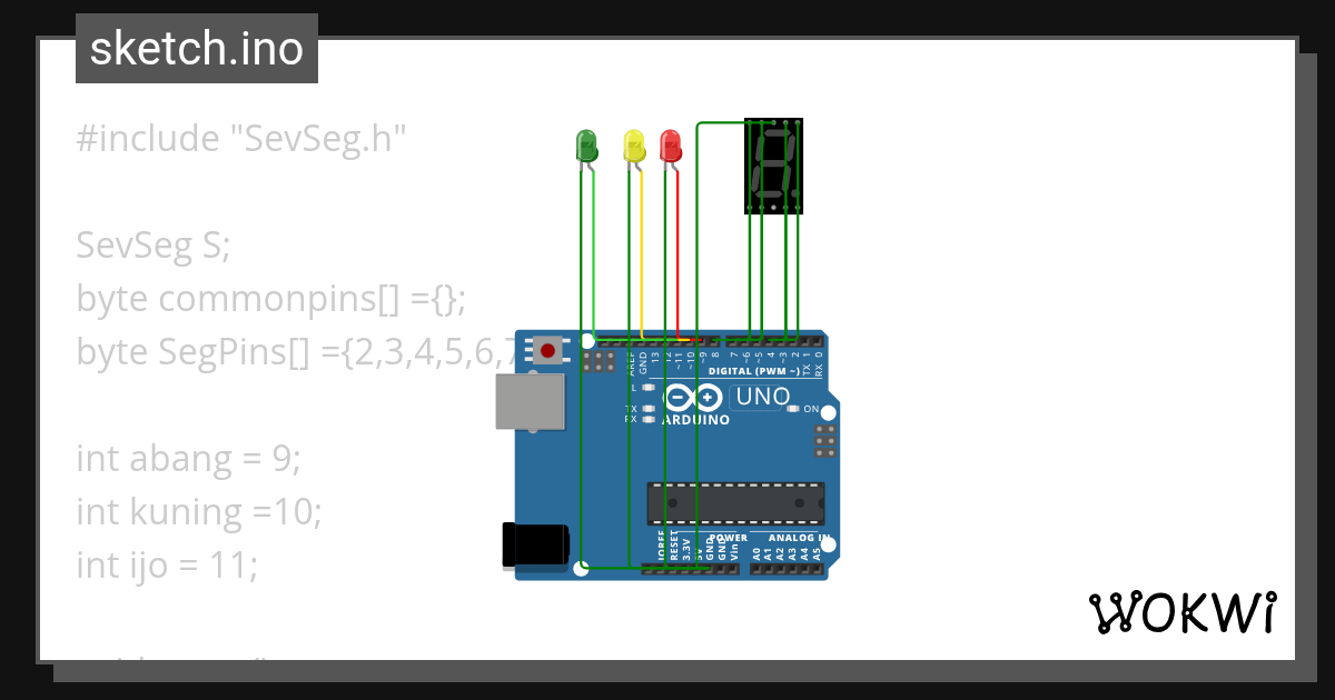 Projek 5 daffa afnal abidin - Wokwi ESP32, STM32, Arduino Simulator