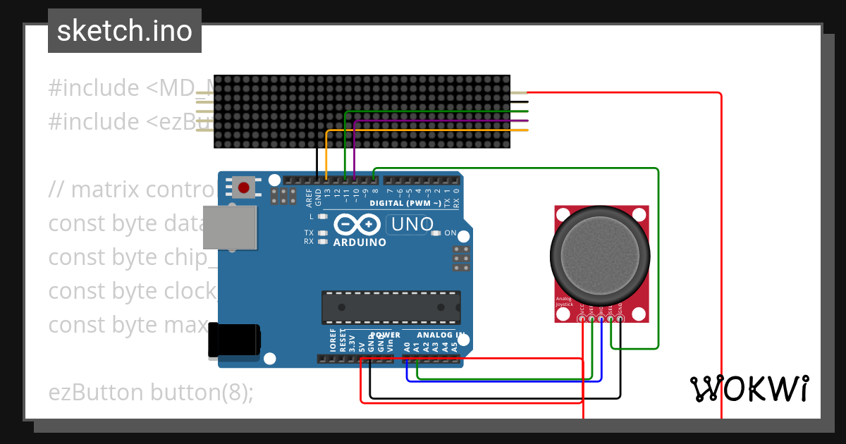 snake - Wokwi ESP32, STM32, Arduino Simulator