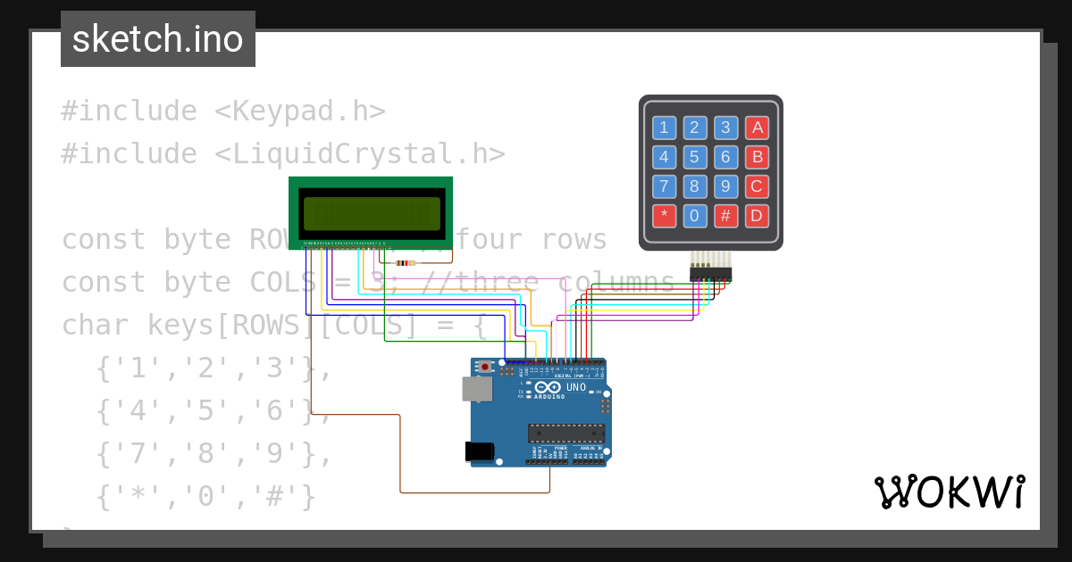 Contraseña Wokwi Esp32 Stm32 Arduino Simulator
