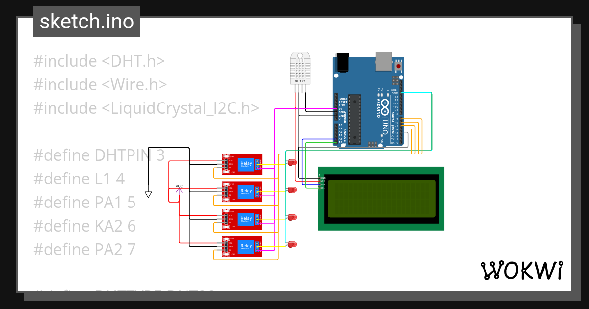 Smart Hydroponic - Wokwi ESP32, STM32, Arduino Simulator