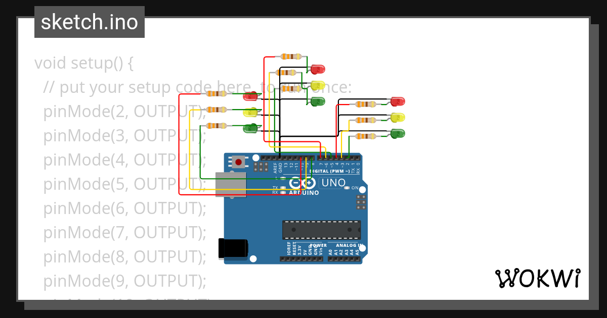 bangjo simpang tiga - Wokwi ESP32, STM32, Arduino Simulator
