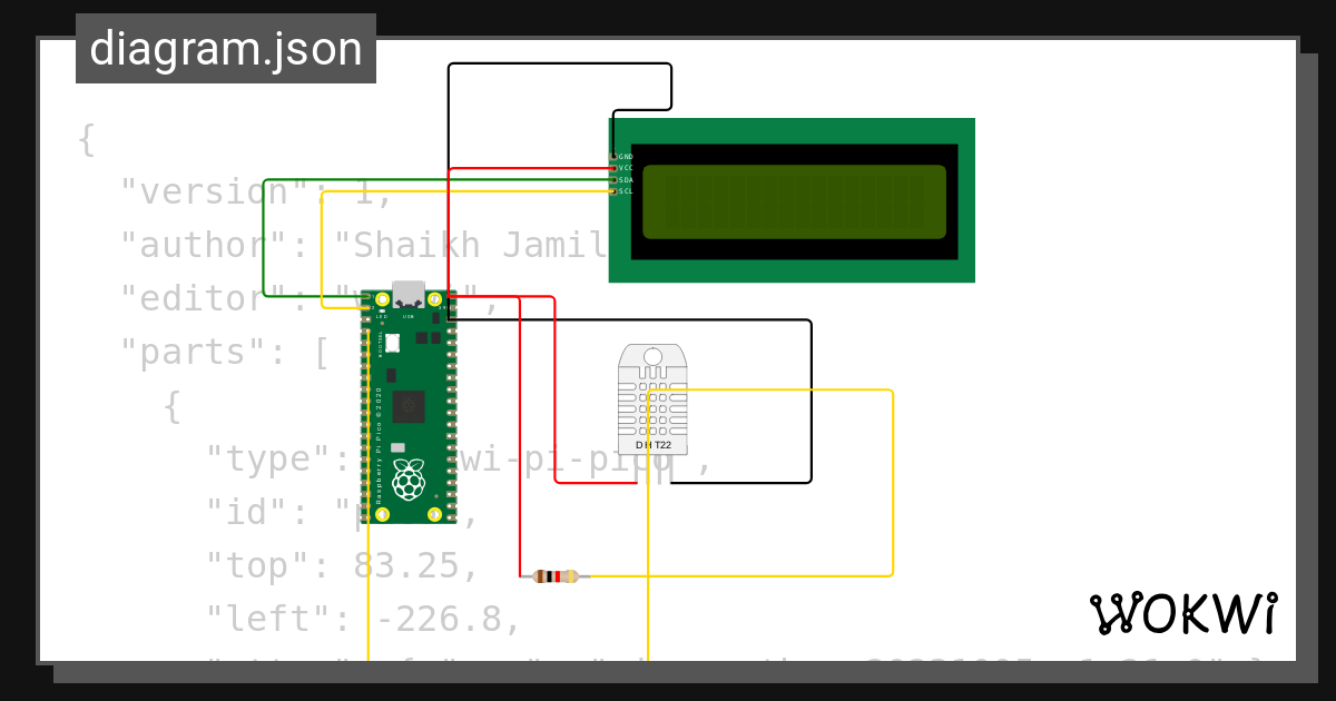 Temperature Sensor Wokwi Esp32 Stm32 Arduino Simulator 0778