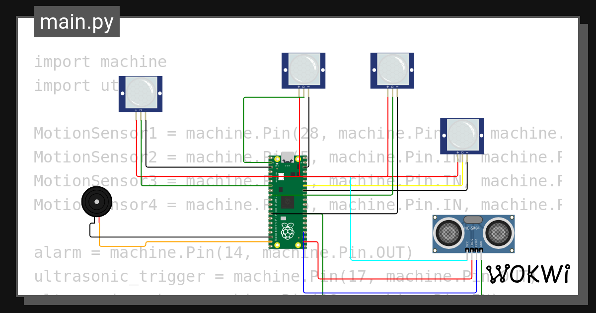 Maling Detection By Hanif Wokwi Esp32 Stm32 Arduino Simulator