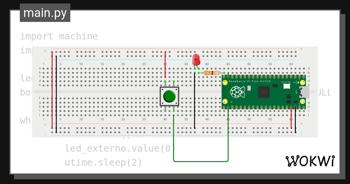Practica5encendidoapagadobutton Wokwi Esp32 Stm32 Arduino Simulator