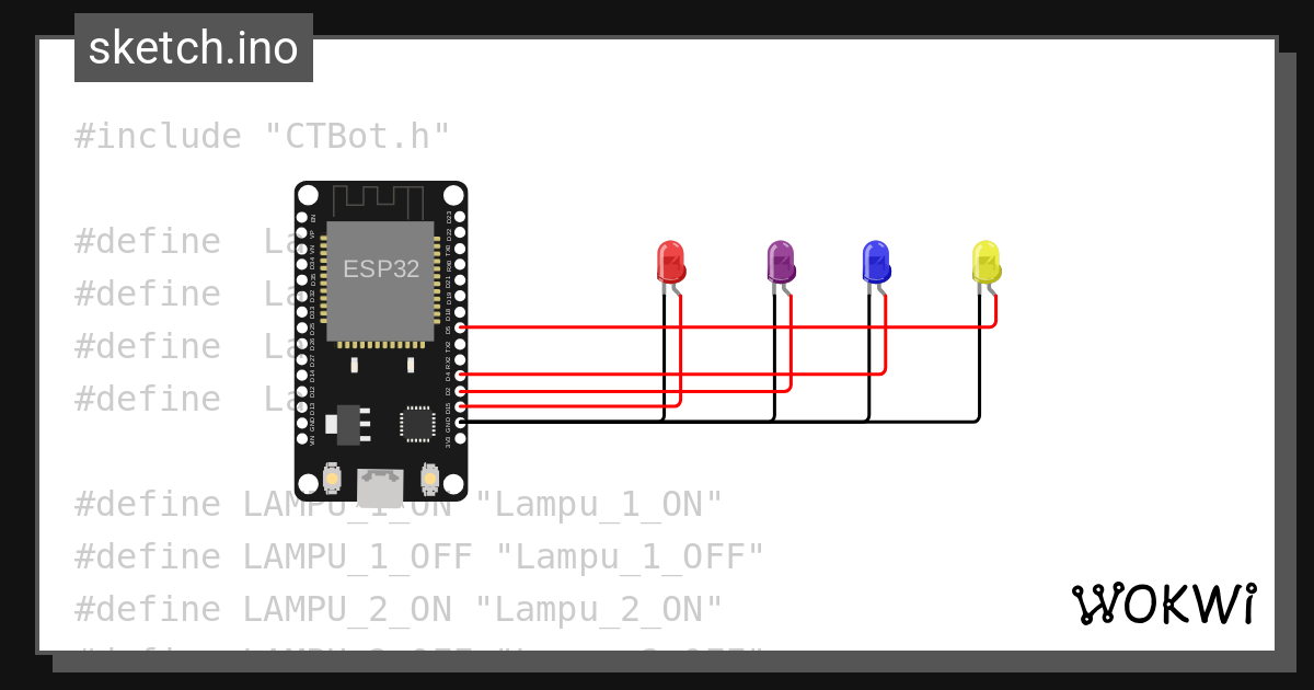 Percobaanvi Wokwi Esp32 Stm32 Arduino Simulator 1910