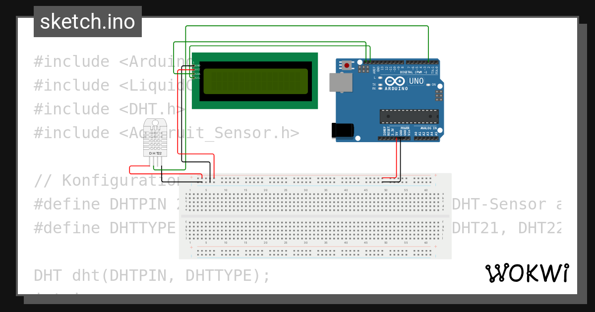 Dht 22 Sensor Wokwi Esp32 Stm32 Arduino Simulator 3276
