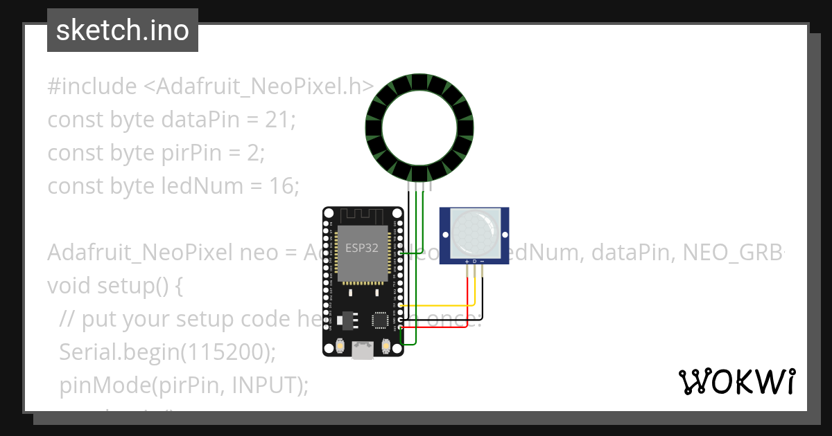 Class 262 - Wokwi ESP32, STM32, Arduino Simulator