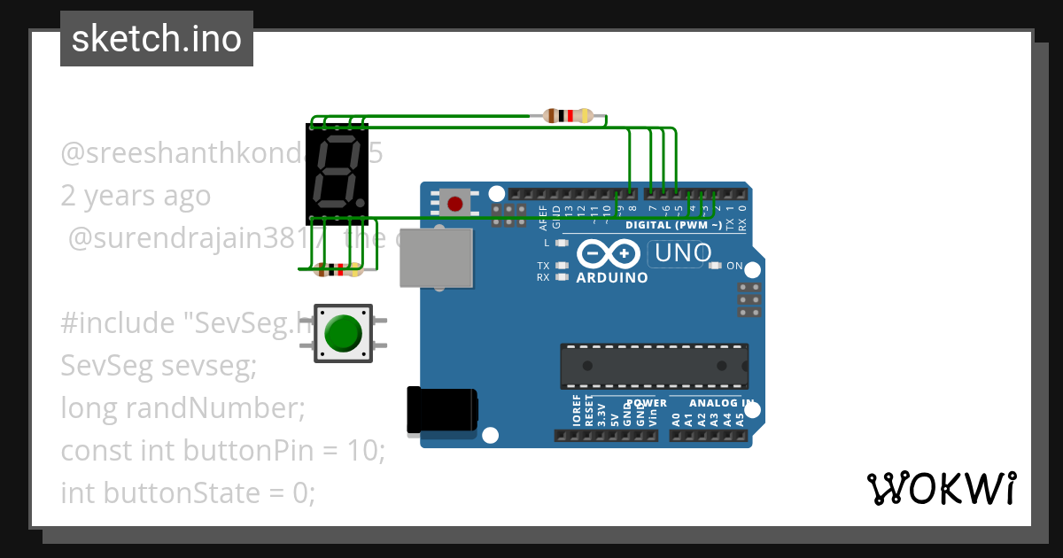 dice - Wokwi ESP32, STM32, Arduino Simulator dice - Wokwi ESP32, STM32, Arduino Simulator