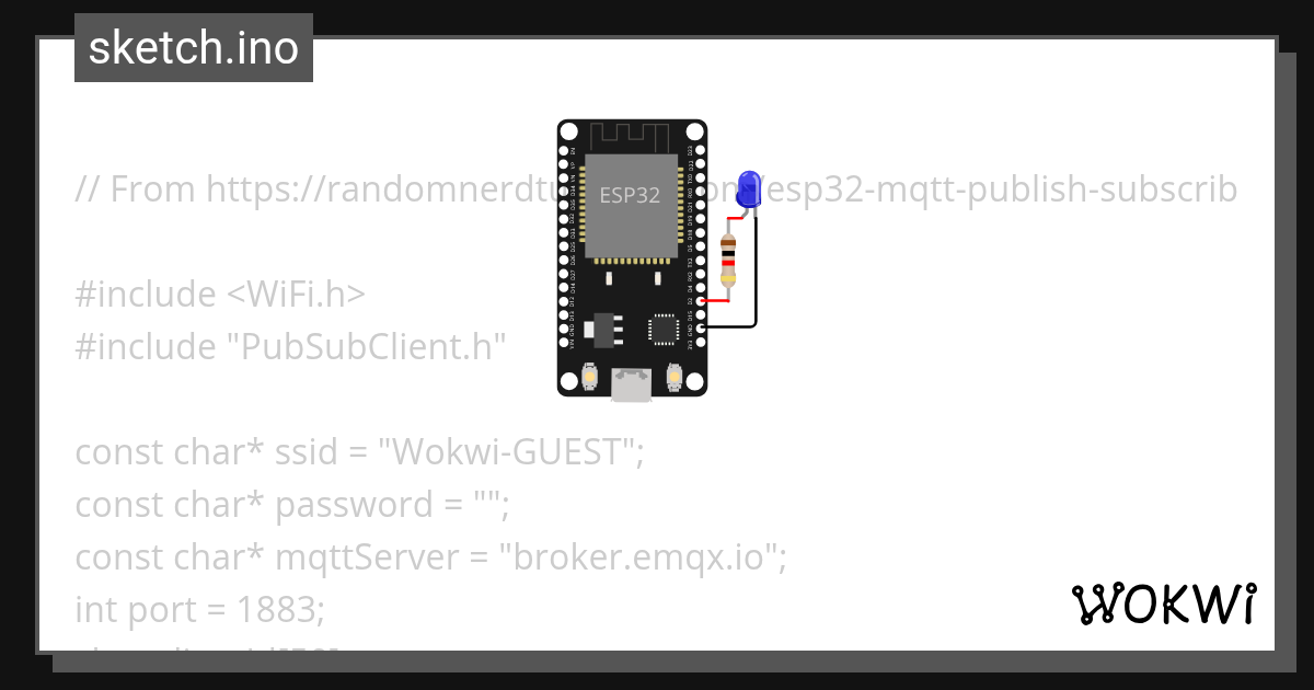 mqtt_esp32-test_v2.ino - Wokwi ESP32, STM32, Arduino Simulator mqtt_esp32-test_v2.ino - Wokwi ESP32, STM32, Arduino Simulator