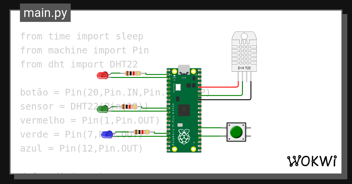 Termometro Wokwi Esp32 Stm32 Arduino Simulator