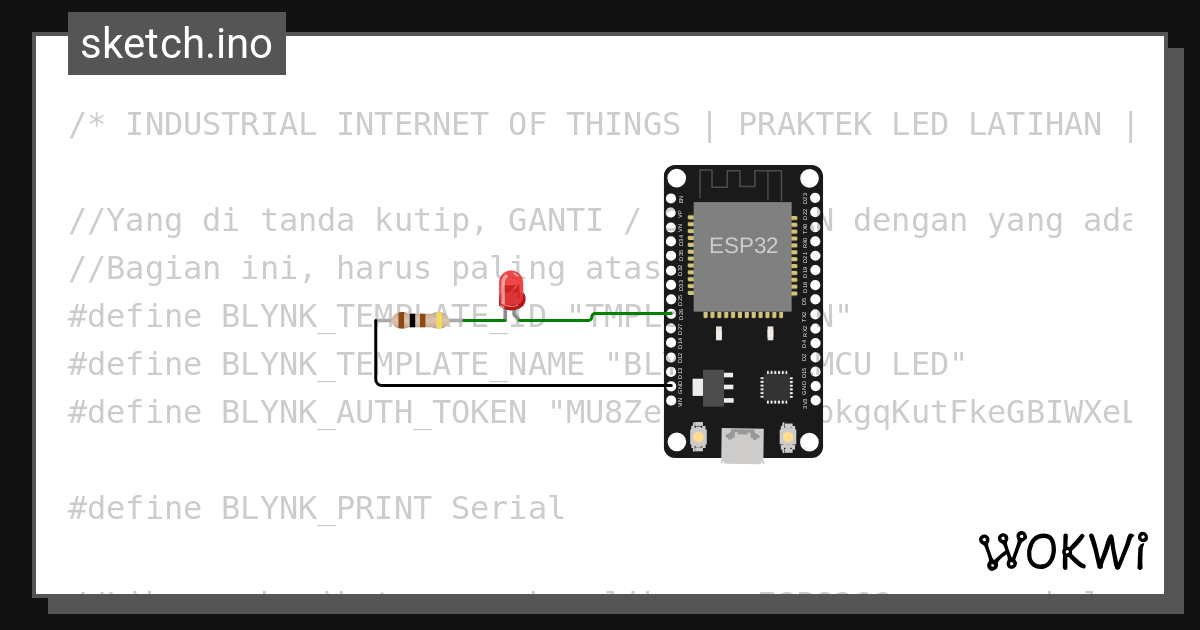 Blynk Latihan Led Fauzi Nugroho Wokwi Esp32 Stm32 Arduino Simulator 3535