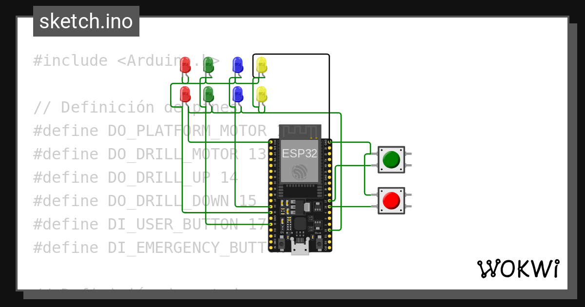 Crossvideojuego Wokwi Esp32 Stm32 Arduino Simulator