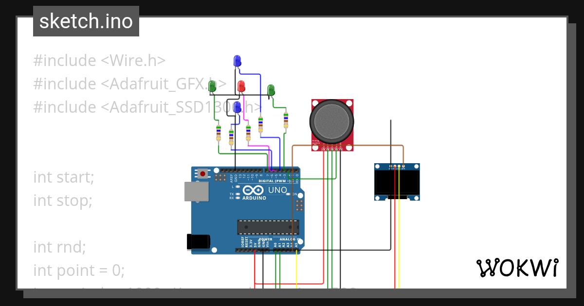 demo - Wokwi ESP32, STM32, Arduino Simulator