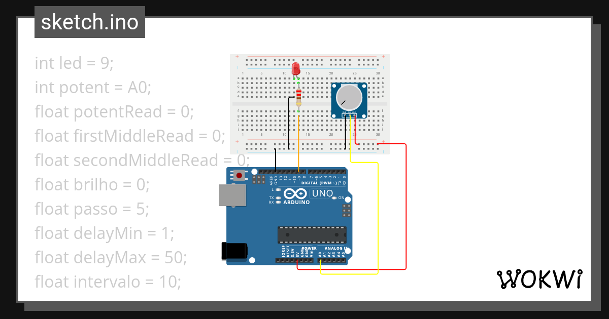 Quente Frio - Wokwi ESP32, STM32, Arduino Simulator