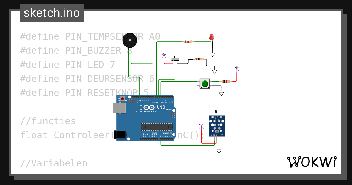 Frigo Wokwi Esp32 Stm32 Arduino Simulator 