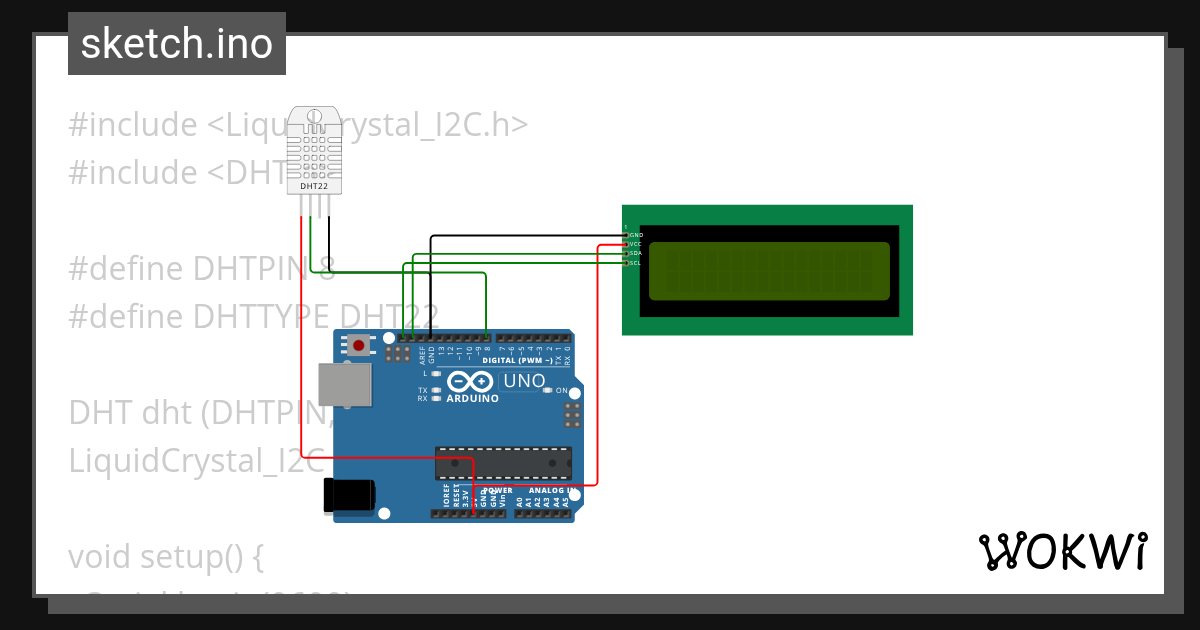 Pendeteksi Suhu Wokwi Esp32 Stm32 Arduino Simulator