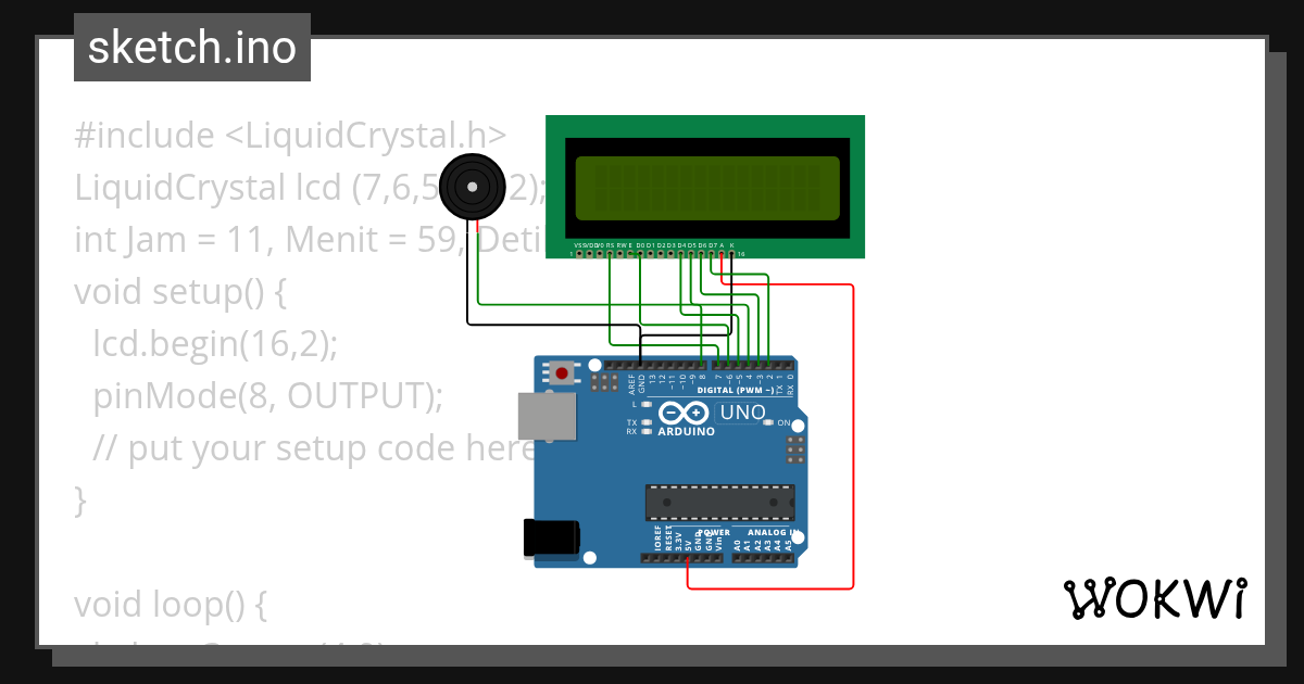 Jam Copy - Wokwi ESP32, STM32, Arduino Simulator