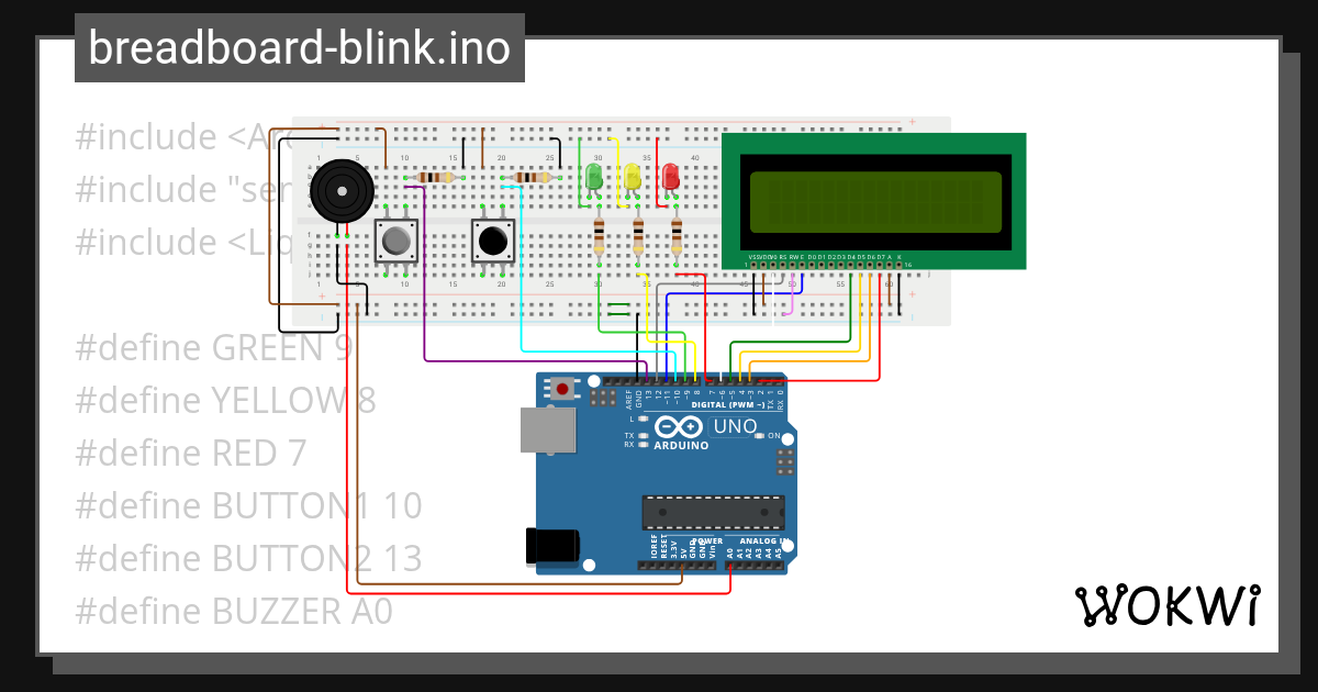 Jin Xiang Mini Project - Wokwi ESP32, STM32, Arduino Simulator