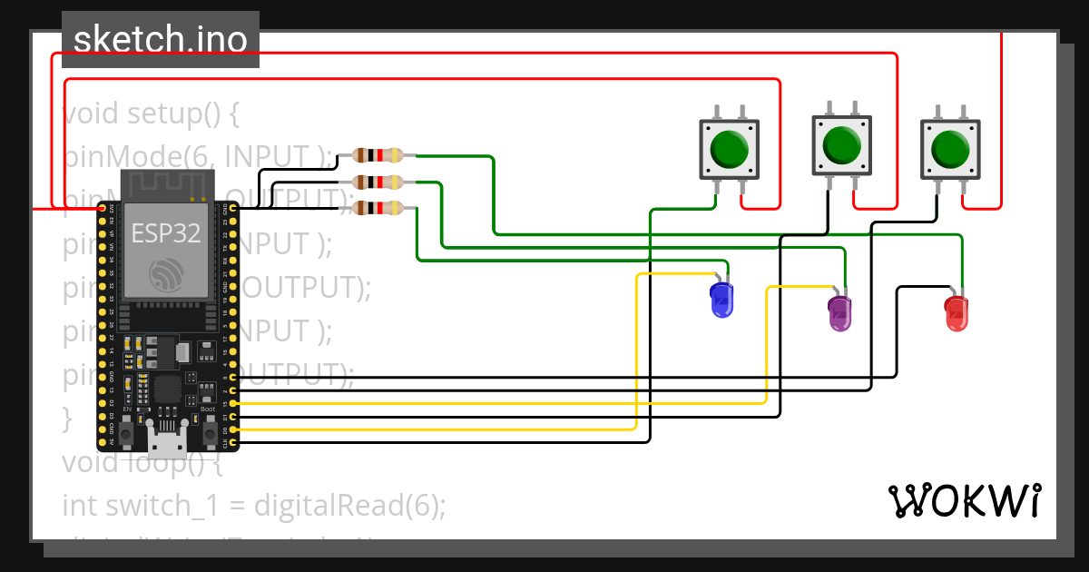 lap5 - Wokwi ESP32, STM32, Arduino Simulator