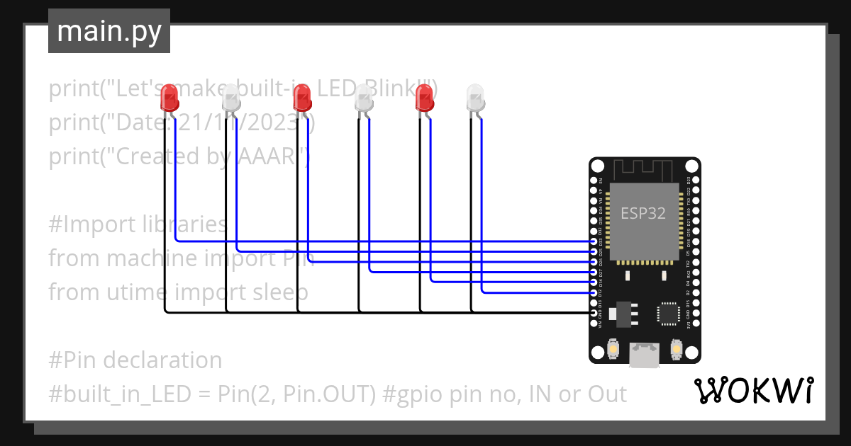 Wokwi - Online ESP32, STM32, Arduino Simulator