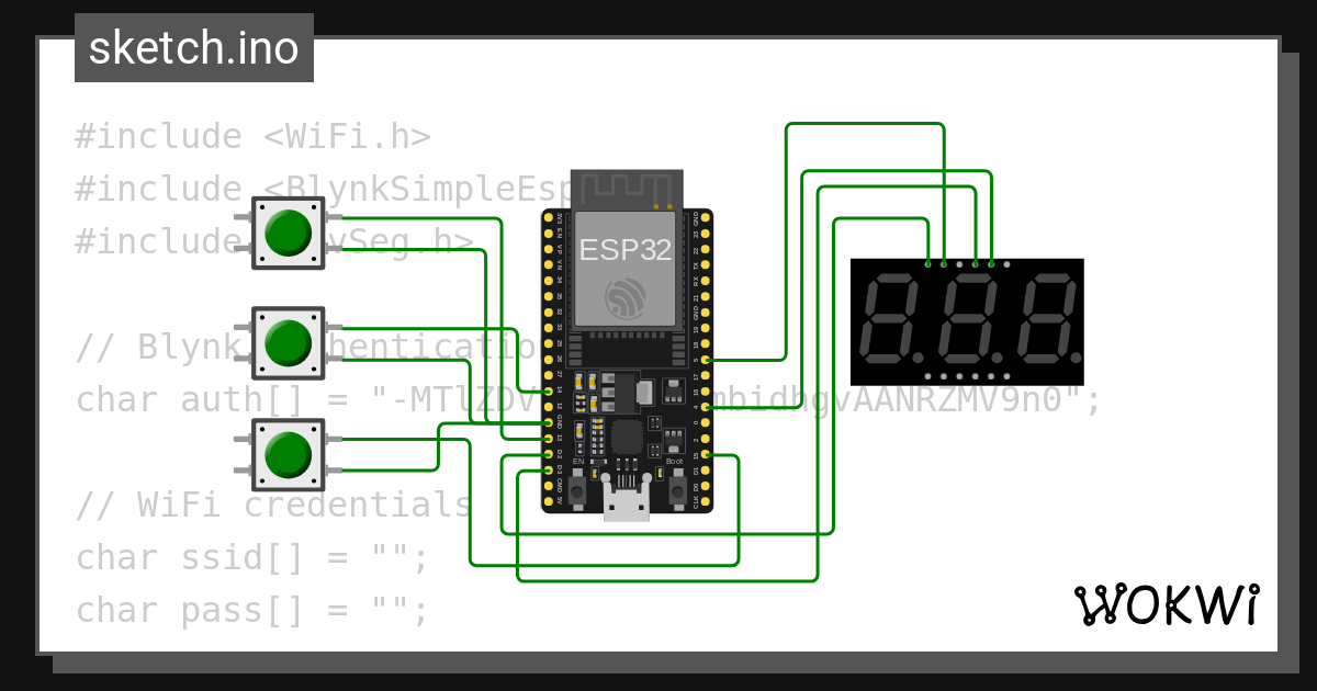 Count Wokwi Esp32 Stm32 Arduino Simulator 0409