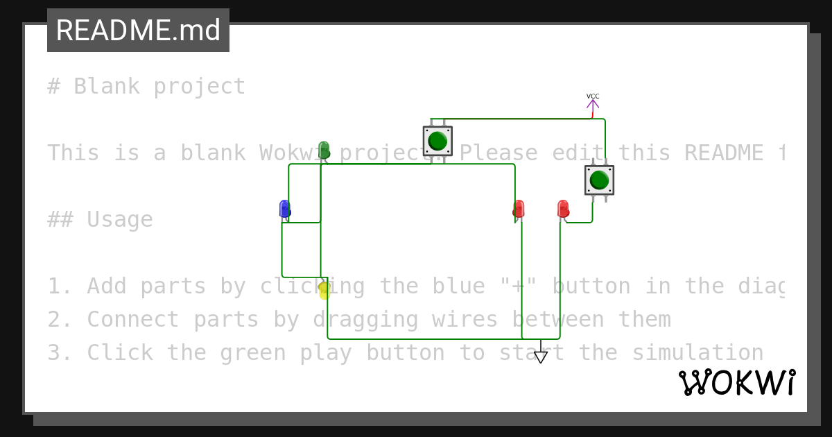 Led Push Button Wokwi Esp32 Stm32 Arduino Simulator 